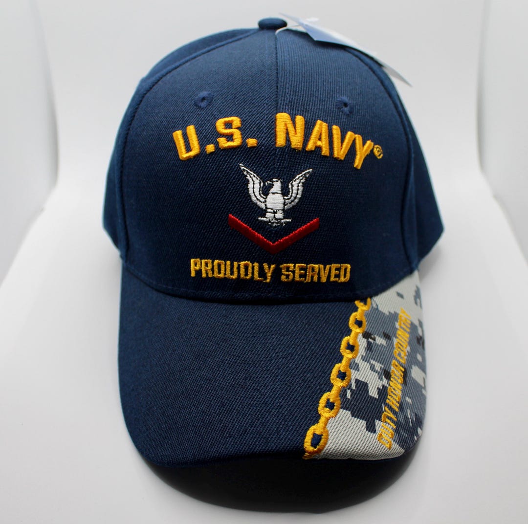 U.S Navy Seal Hat. Navy Logo Cap. US Navy Petty Officer Third Class (E ...