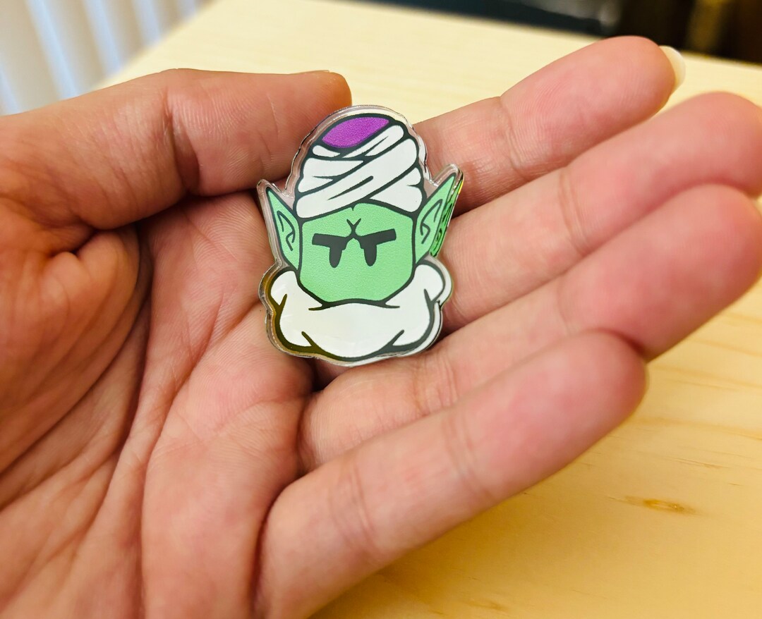 Piccolo Dragon Ball Z Acrylic Pin - Etsy