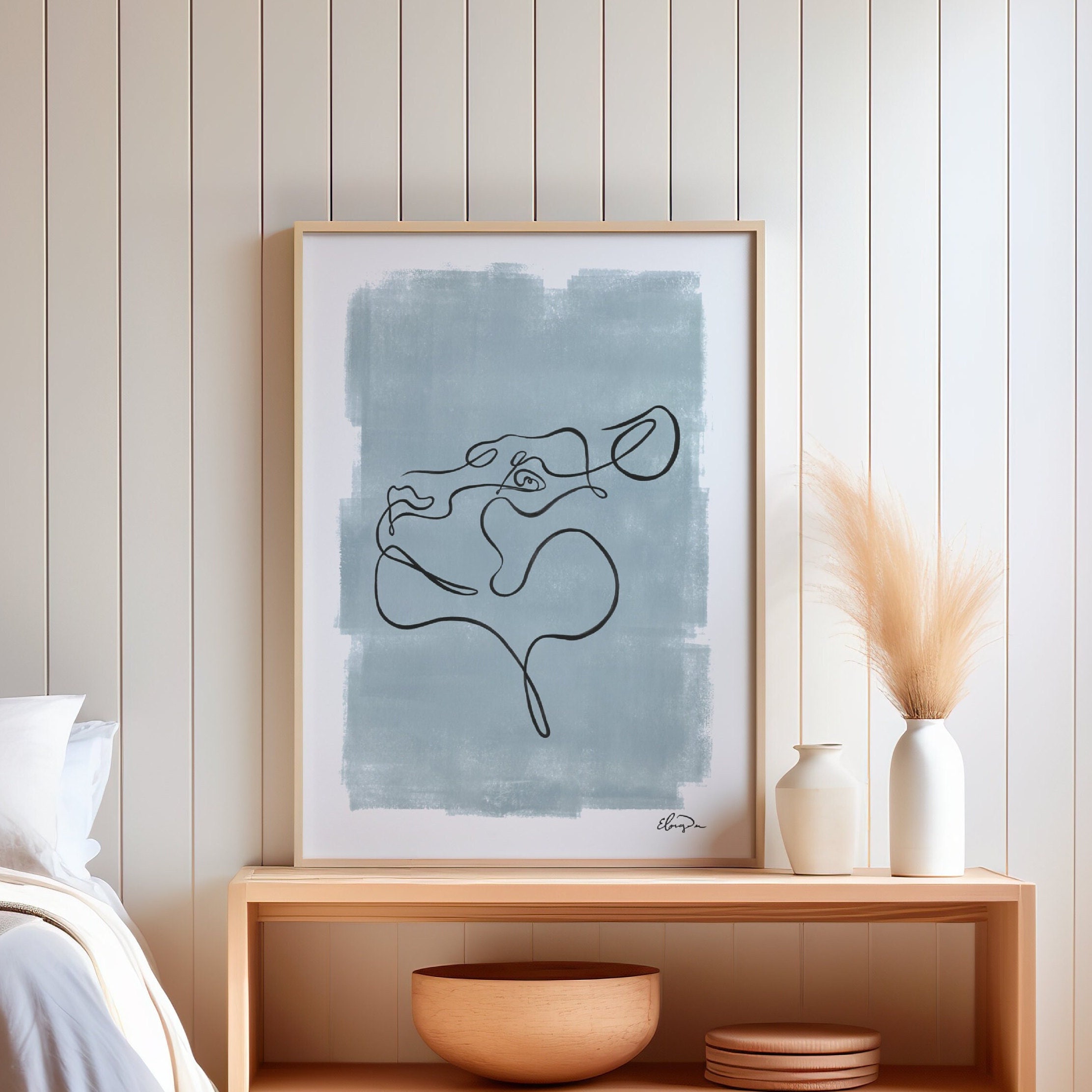 Lioness Line Drawing Print, Lion Artwork, Abstract One Line Sketch ...