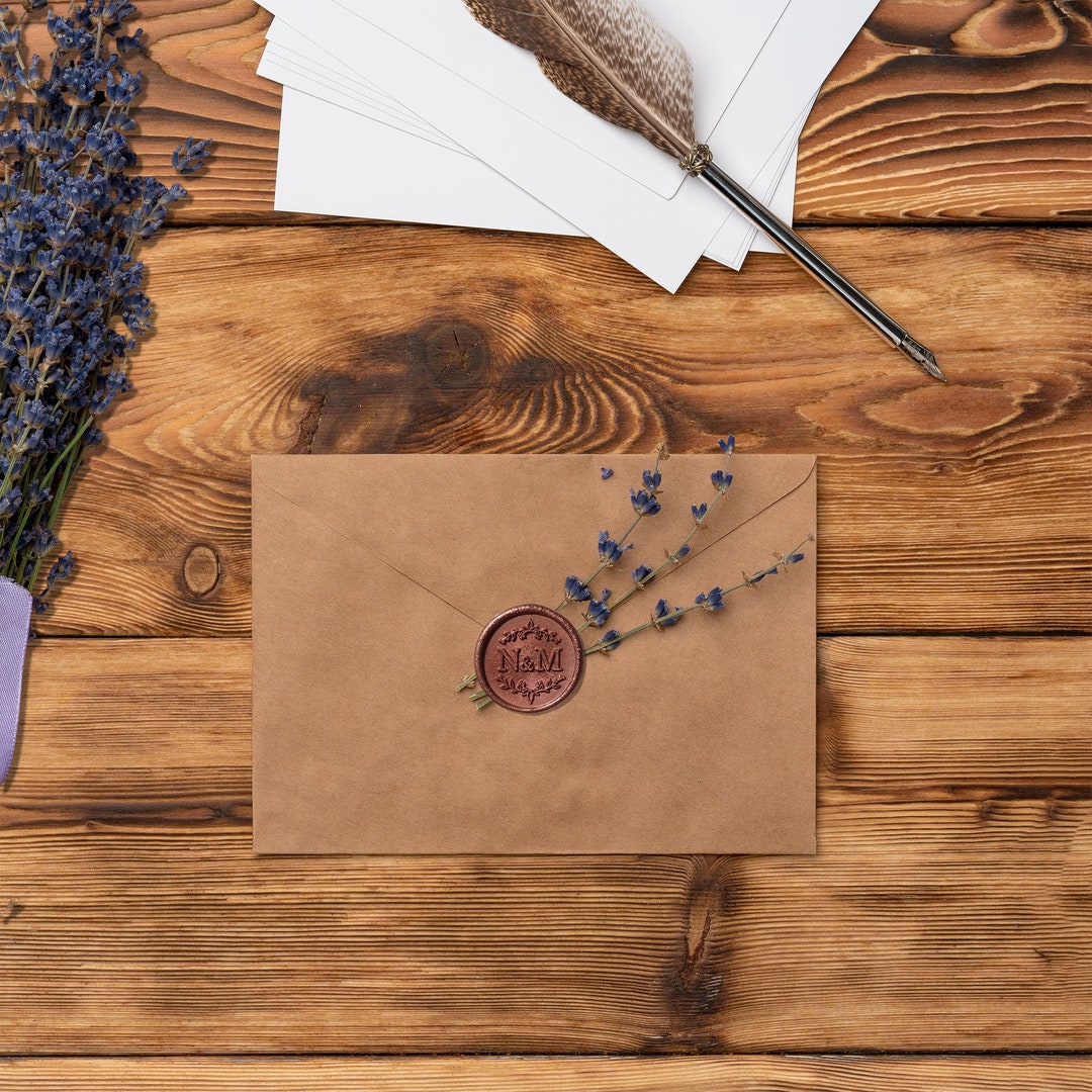 Classy Wax Seals Custom Wedding Invitation Wax Seals Wax Seal Stickers ...