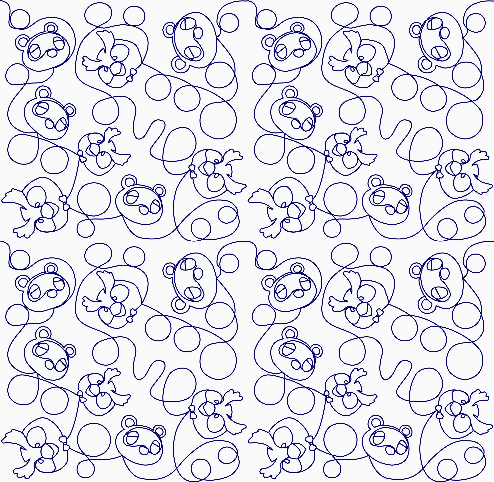 ANIMALCRO Longarm Patterns, Pantographs, Quilting Designs, Digital ...