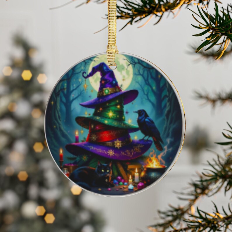 Ornaments, Witch Sorting Hat Christmas Tree Decoration for Yuletide Joy ...