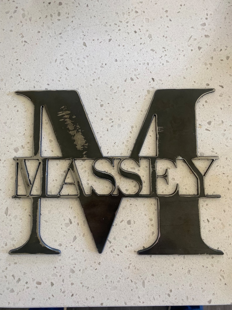 Handcrafted Custom Plasma CNC Cut Steel Signs Personalize Your Space - Etsy