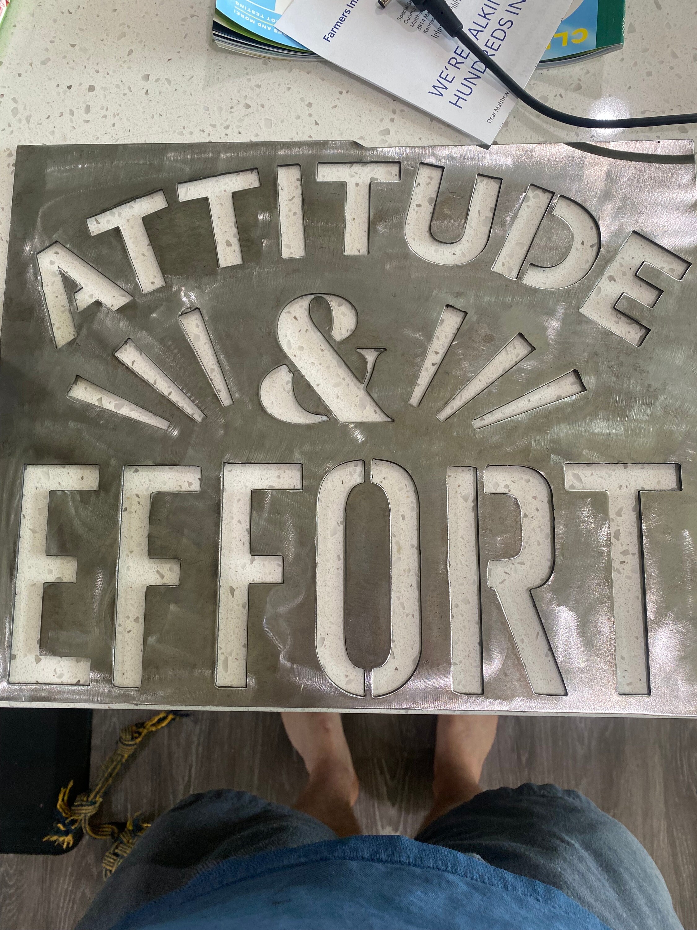 Handcrafted Custom Plasma CNC Cut Steel Signs - Personalize Your Space ...