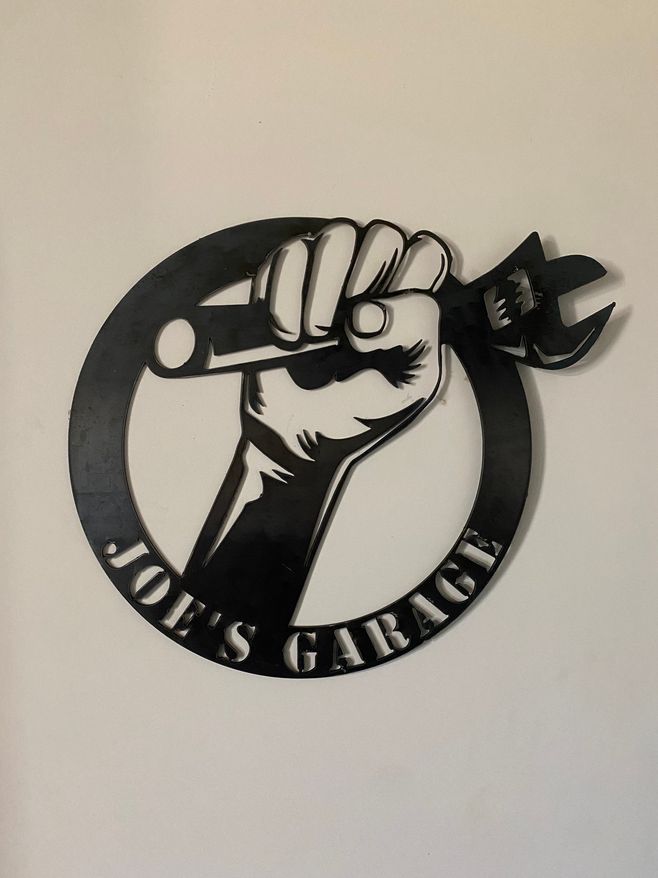 Handcrafted Custom Plasma CNC Cut Steel Signs - Personalize Your Space ...