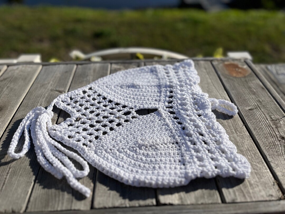 Custom-caged Crochet Halter Top - Etsy