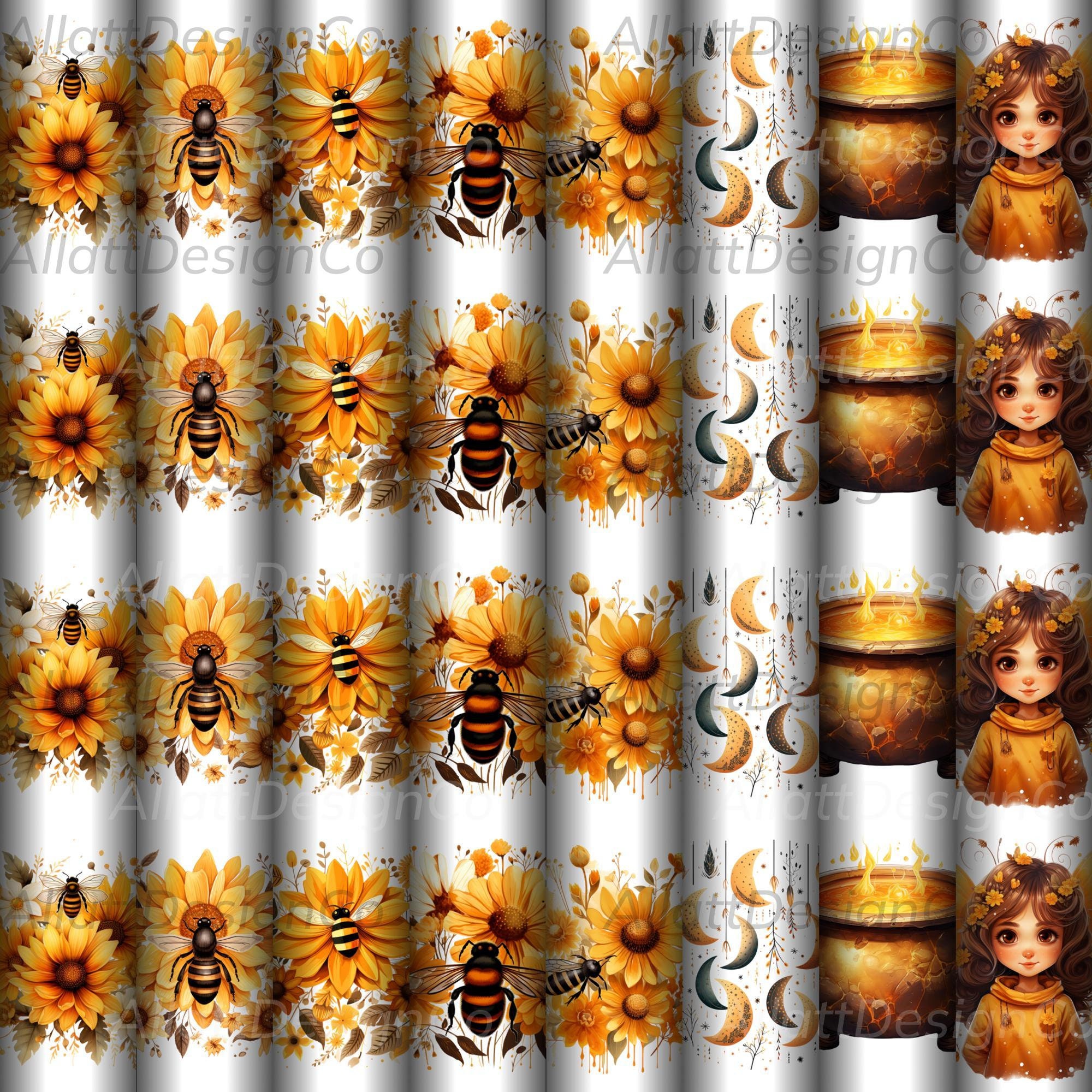 Watercolor Litha Clipart Png Set Floral Pagan Holiday Wiccan Art ...