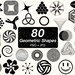 100 Seamless Abstract Triangle Geometric Digital Papers 12x12" 300 Dpi ...