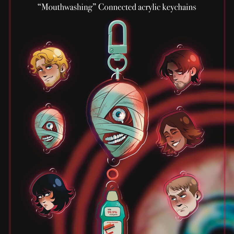 Dandy World Keychain - Etsy