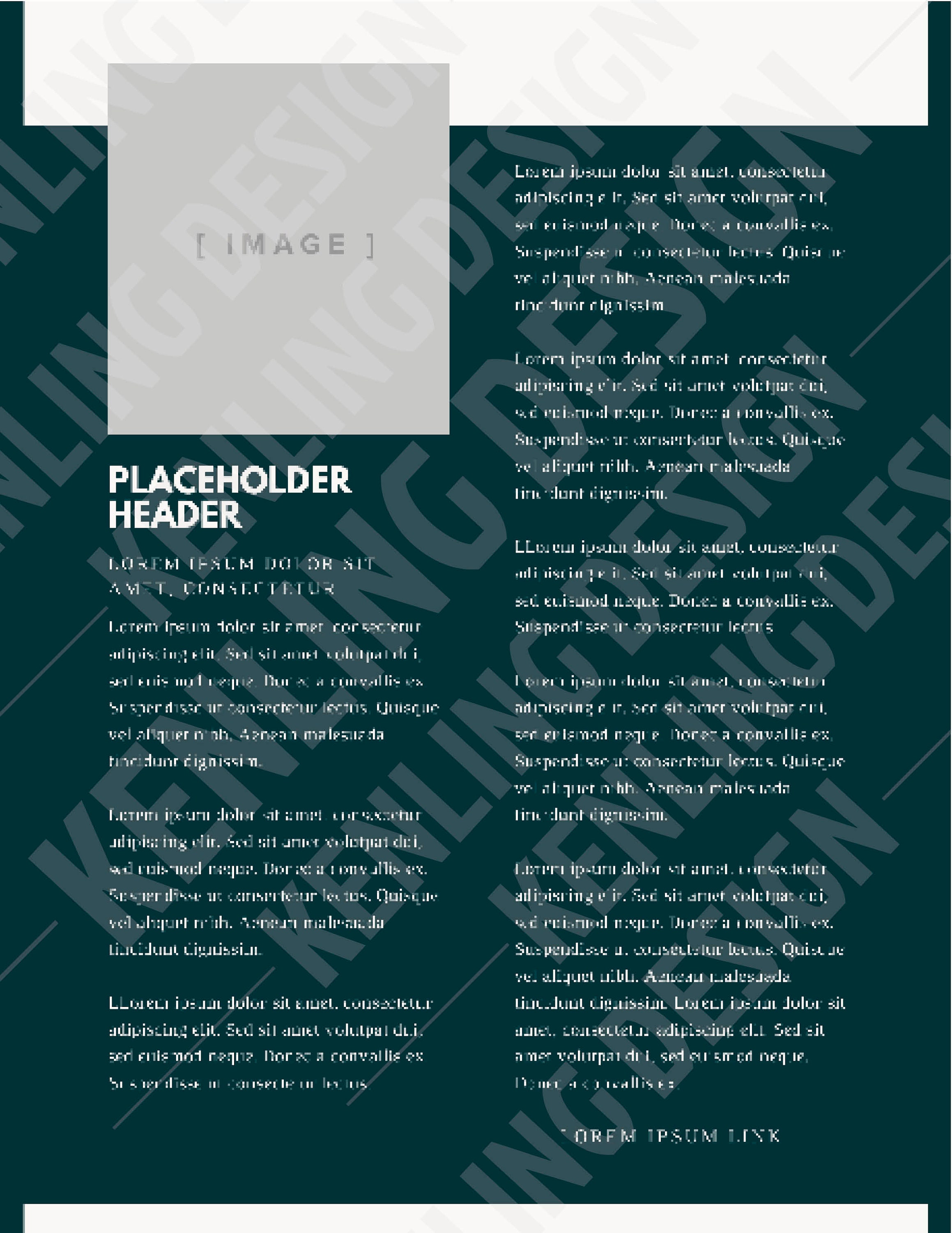 Editable Newsletter Template, Editable Newsletter Template, Business ...