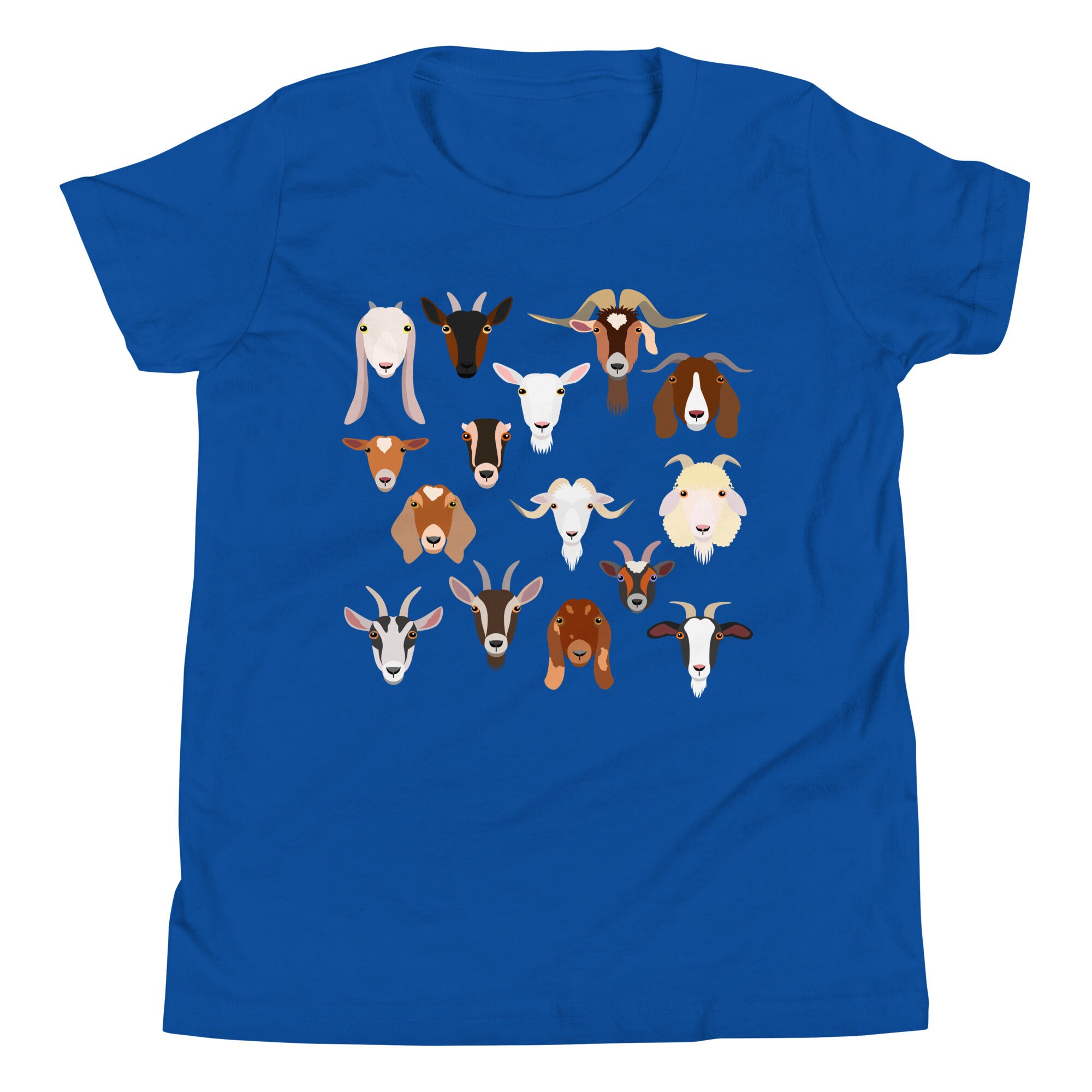 Goat, Goat Breeds, Market Goat, Nubian, Boer, Youth Short Sleeve T ...