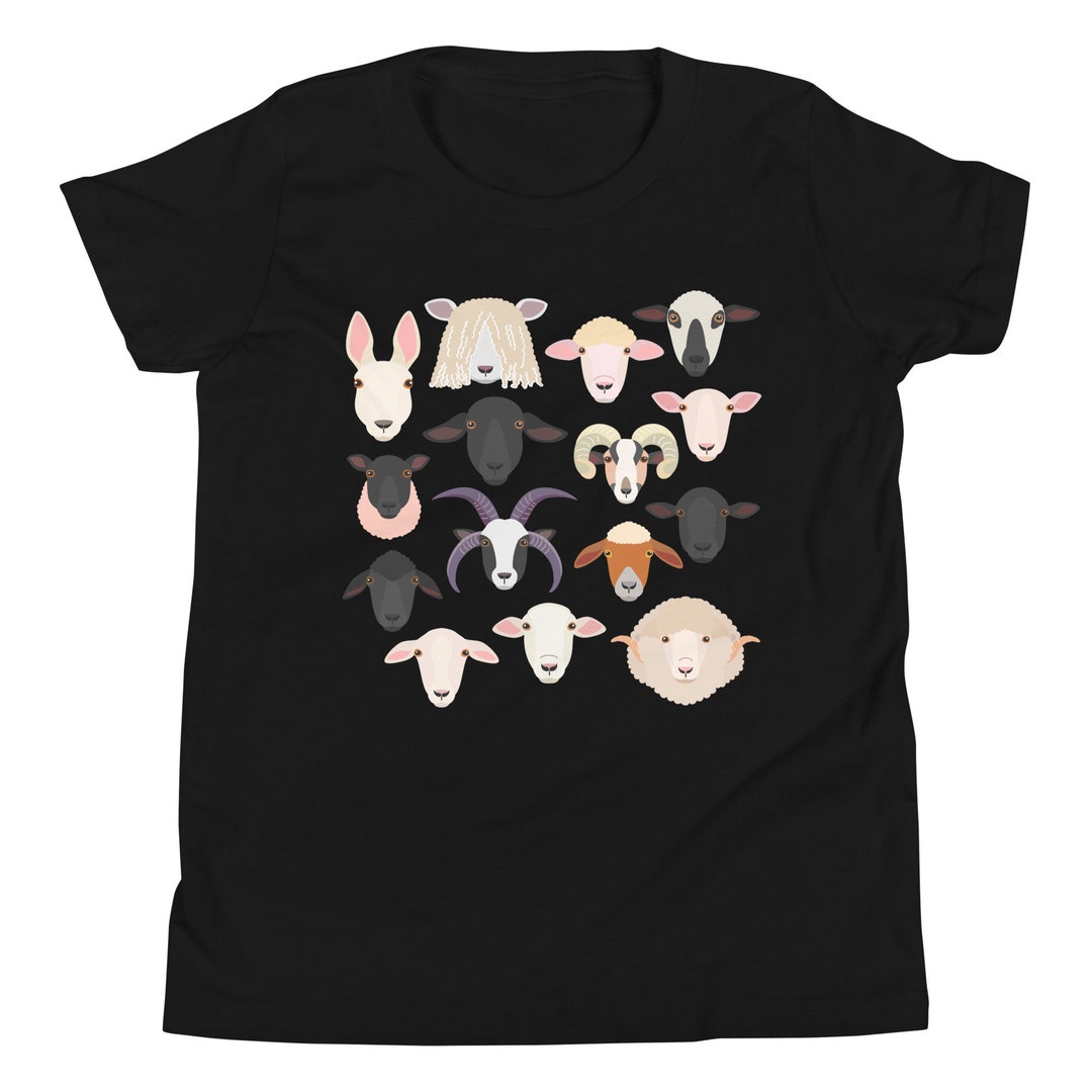 Lamb, Market Lamb, Different Lamb Breeds, Sheep - Youth Short Sleeve T ...