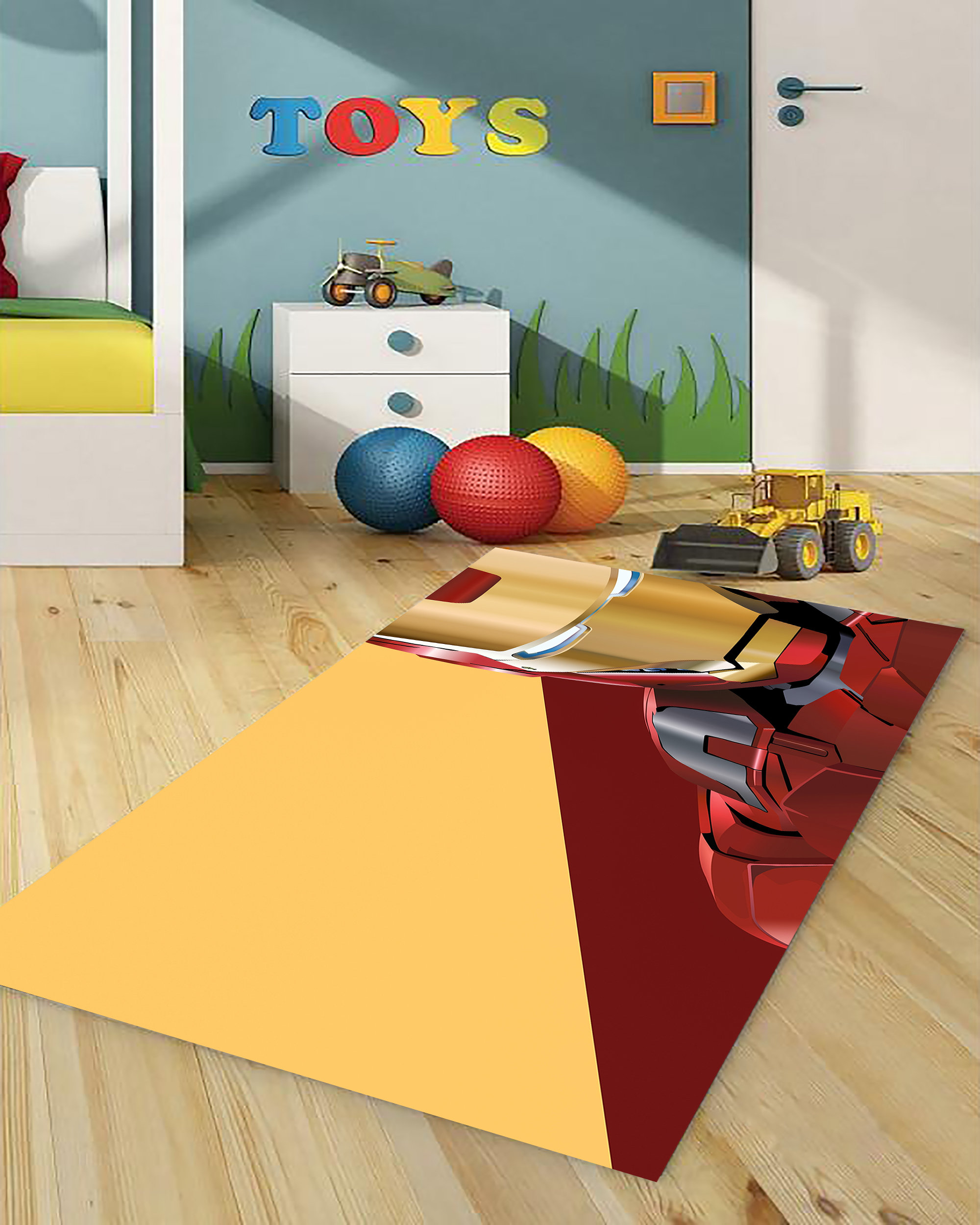 Iron Man Rug,avengers Carpet,superhero Rug,teens Room Rug,fighter Rug ...