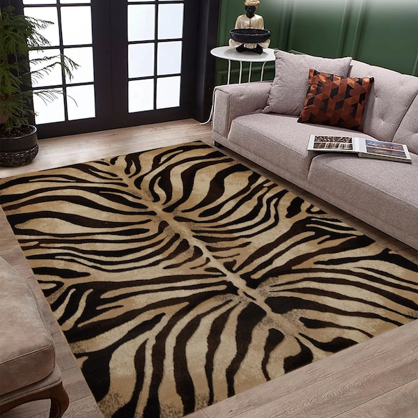Animal Print Rug - Etsy