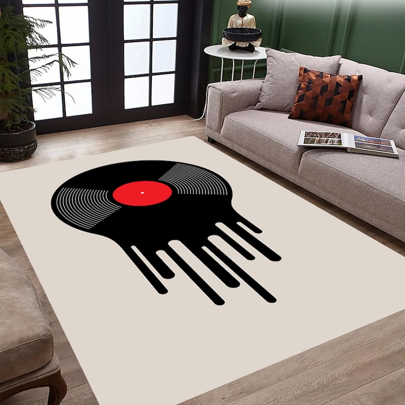 Vinyl Rug - Etsy