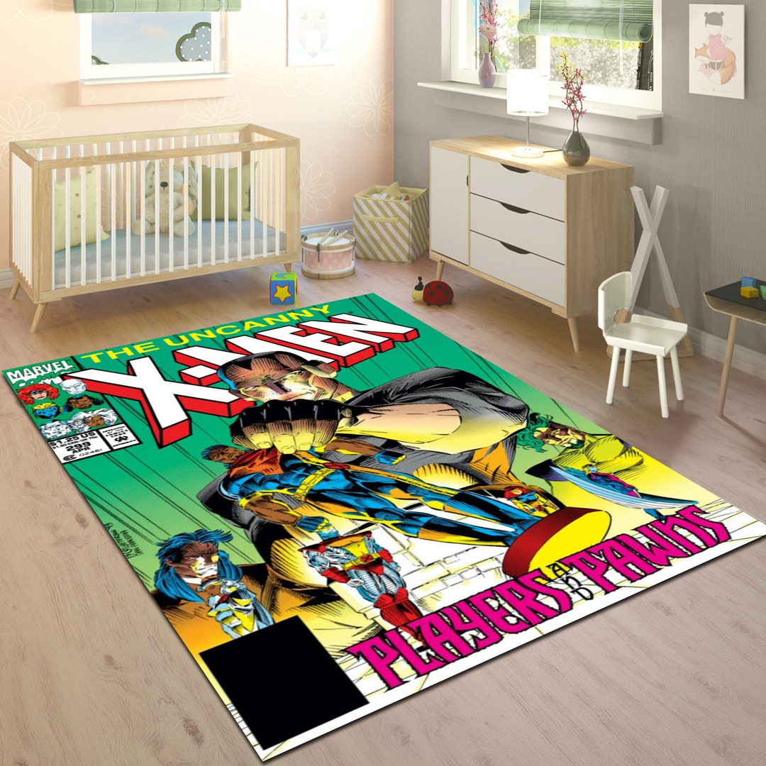 X-men Comics,x-men Rug,avengers Rug,kids Room Decor,boys Room Rug ...