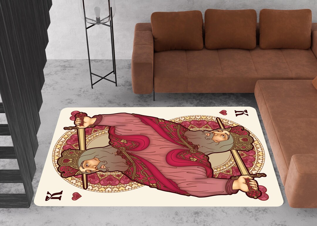 Playing Cards Rug,game Card Rug,game Room Rug,modest Rug,popular Rug ...