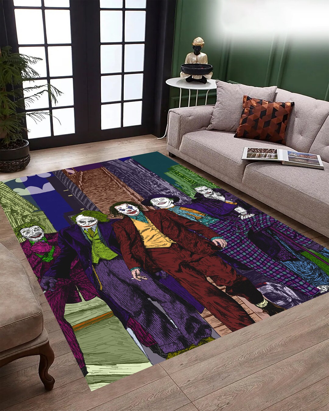 Joker Rug,avengers Rug,film Rug,movie Carpet,teens Room Rug,popular Rug ...