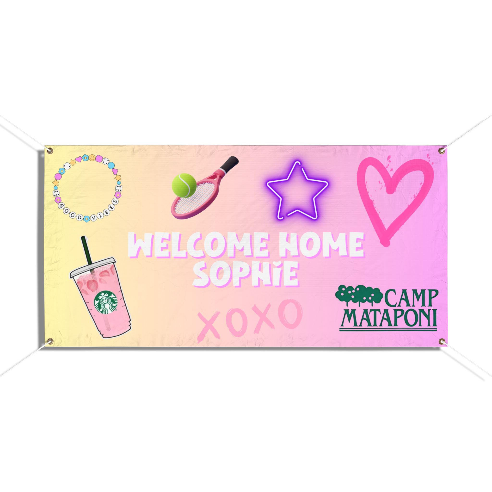 Personalized Welcome Home Banner - Sophie - Etsy
