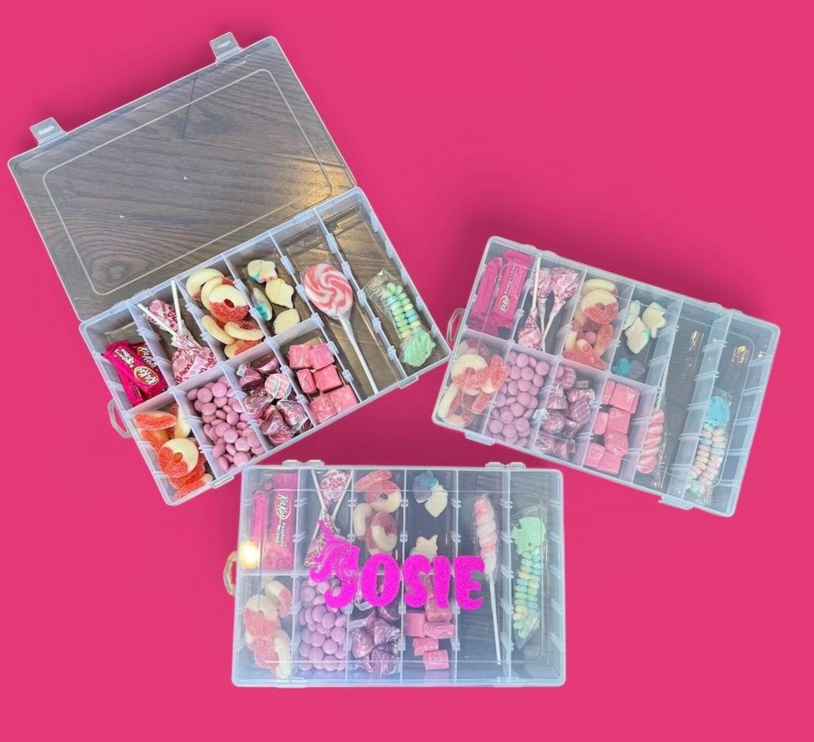Personalized Christmas Candy Snackle Box, Candy Present for Girl, Candy ...