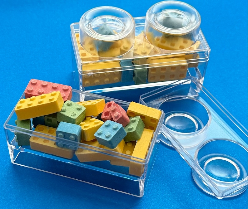 Block Themed Candy Party Favor, Candy Favor, Building Block Party Favor ...