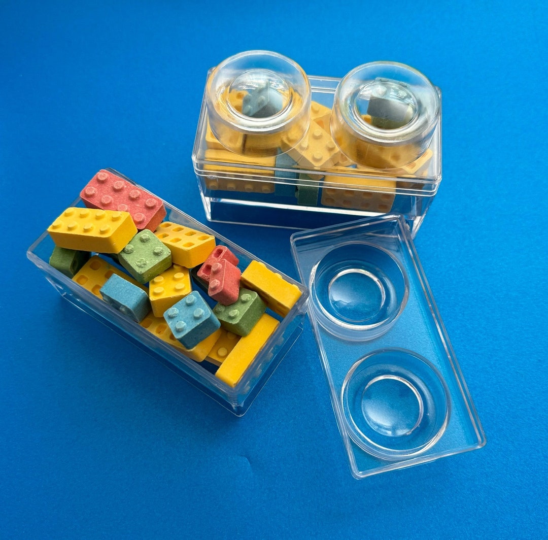 Block Themed Candy Party Favor, Candy Favor, Building Block Party Favor ...