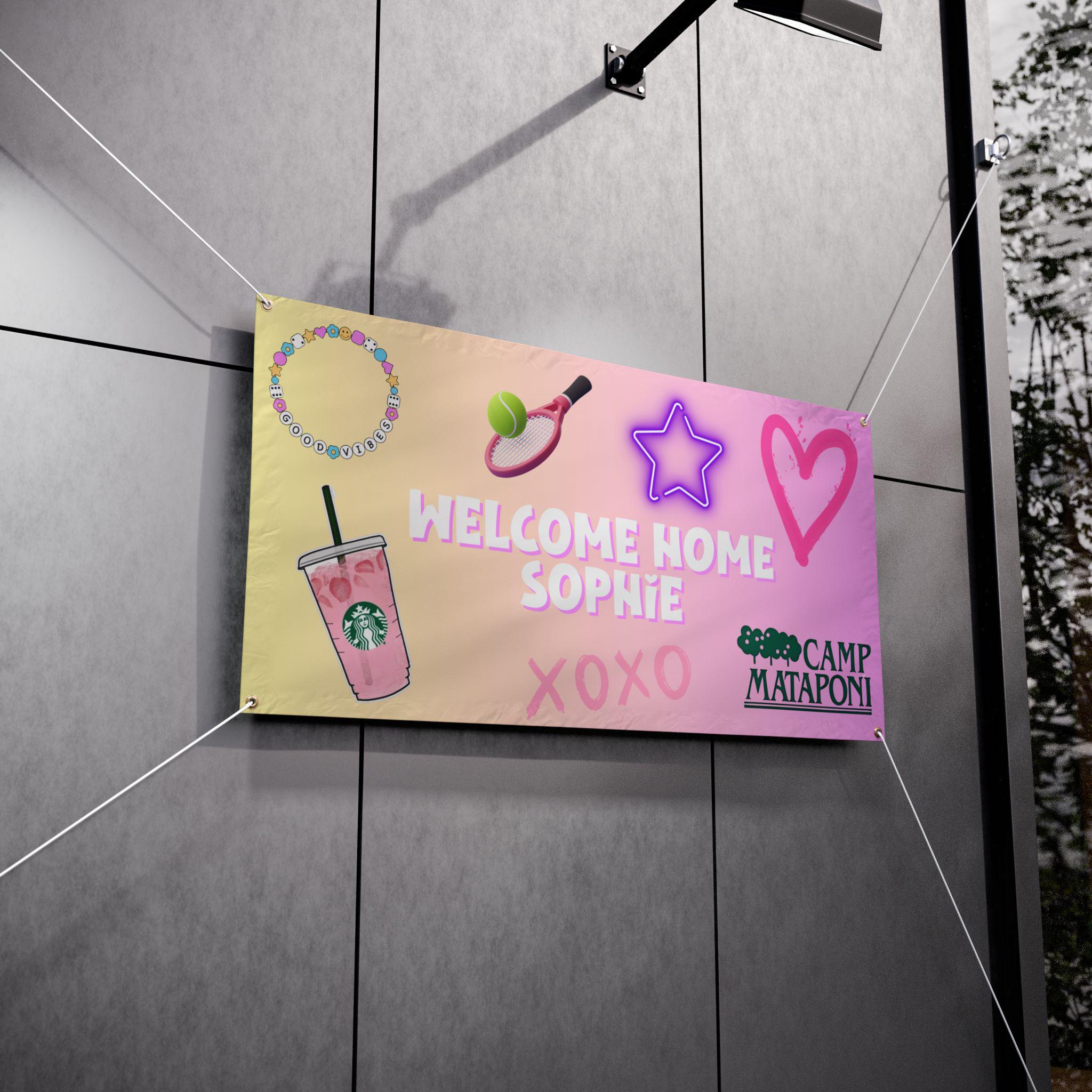 Personalized Welcome Home Banner - Sophie - Etsy