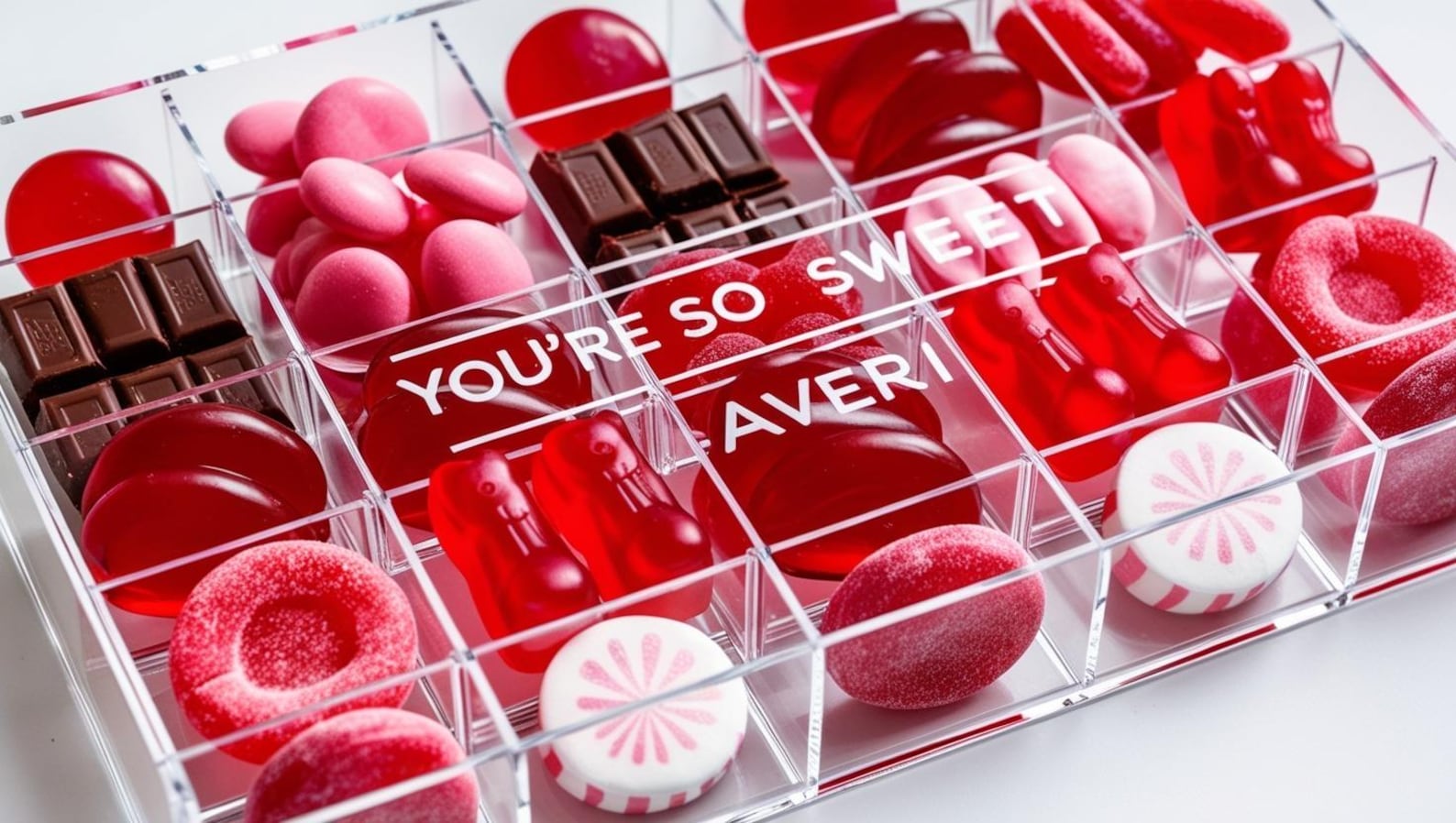 Personalized Valentine's Day Candy Snackle Box, Candy Present for Girl ...