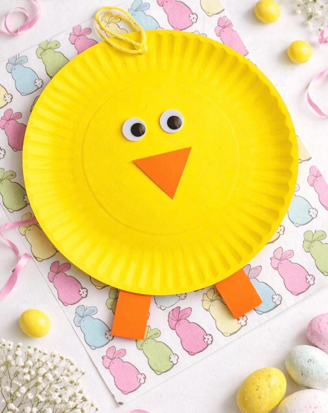 Easter Paper Plate Chick Craft Kit | Easter Classroom Activity | Spring ...