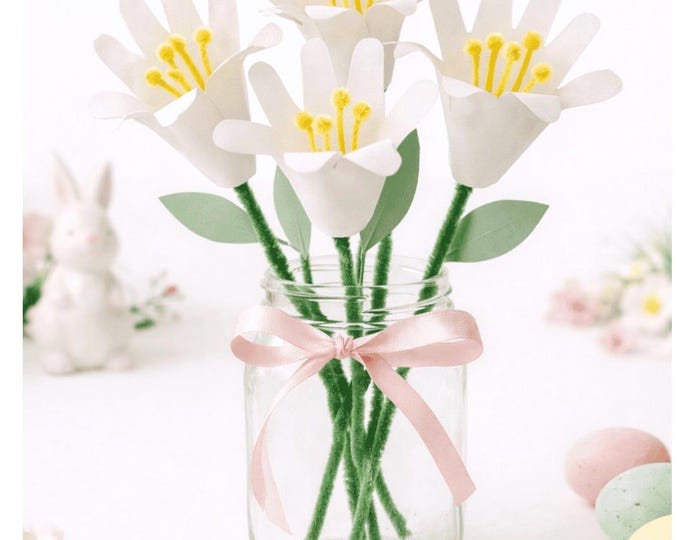 Spring Flower Craft Kit | Easter Classroom Activity | Flower Bouquet ...