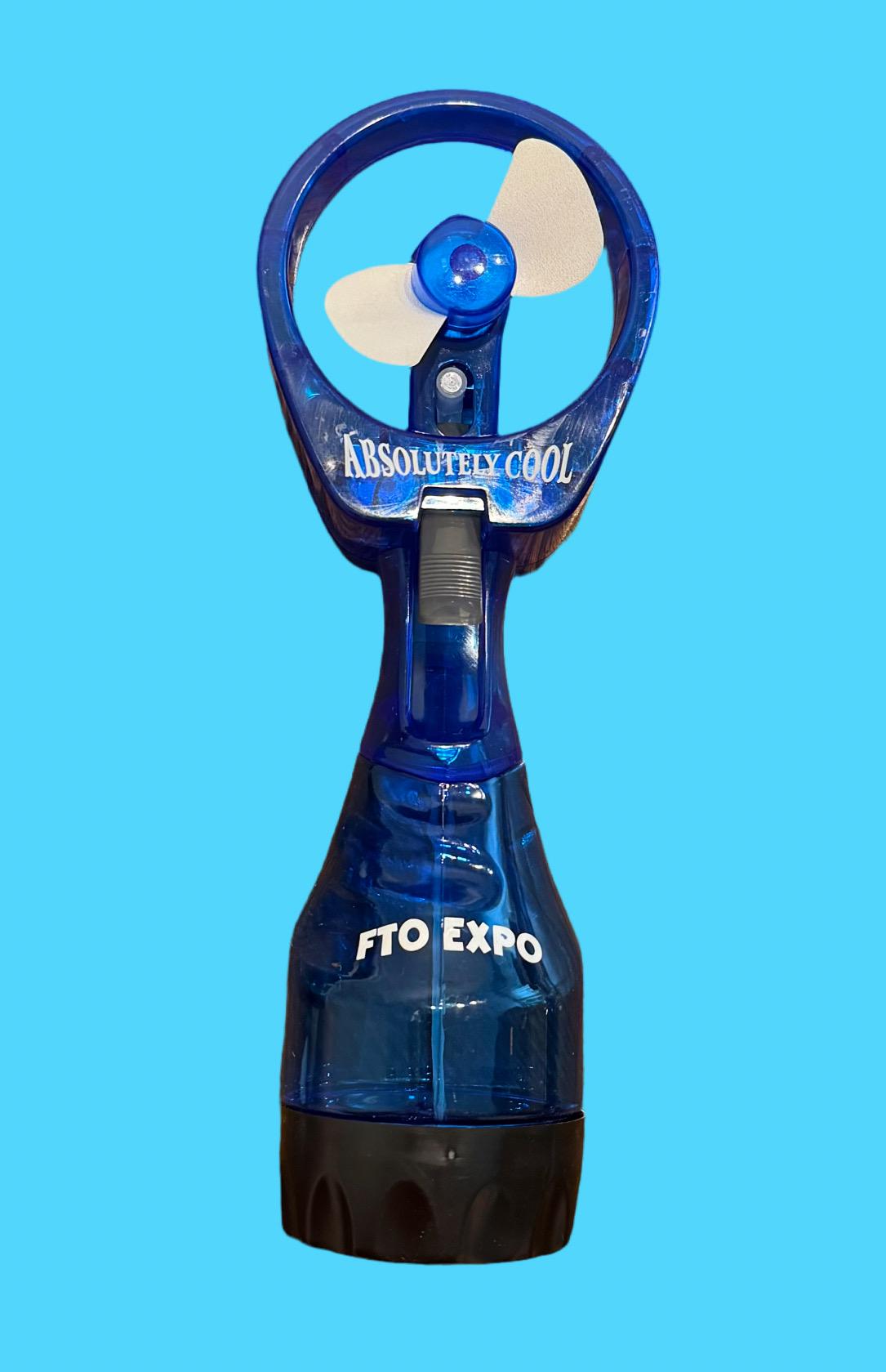 Personalized Misting Cooling Fan, Custom Fan, Battery Operated Fan ...