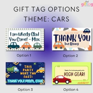 Car Themed Candy Party Favor, Car Favor, Candy Favor, Car Party Favor ...