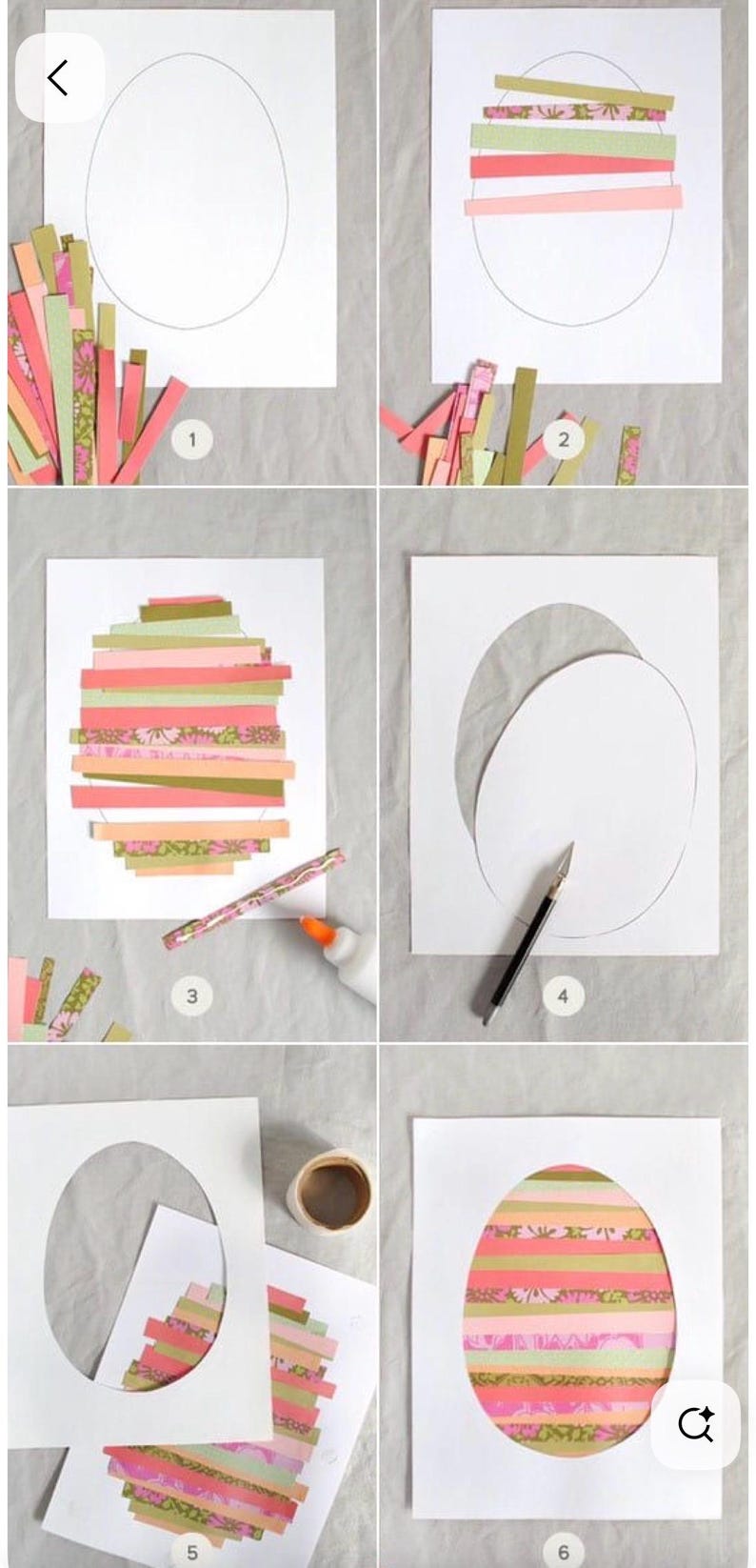 Paper Strip Easter Egg Craft Kit | Easter Classroom Activity | Spring ...