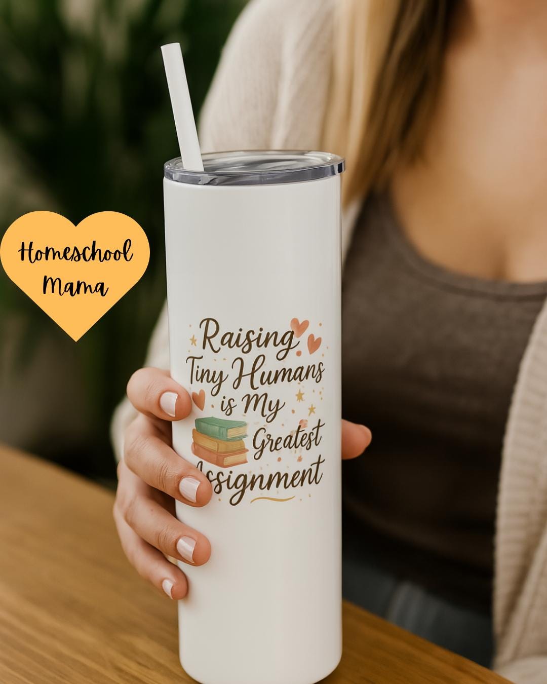 Raising Tiny Humans Quote Cup | Unique Mama Travel Coffee Cup ...