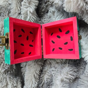 Hand-painted Watermelon Trinket Box - Etsy