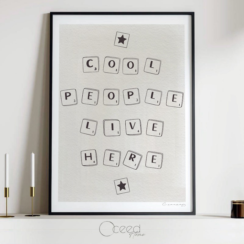 Scrabble Board Game - Etsy