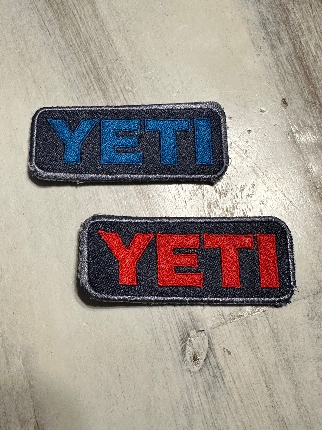 YETI Hook&loop Embroidered Patch - Etsy