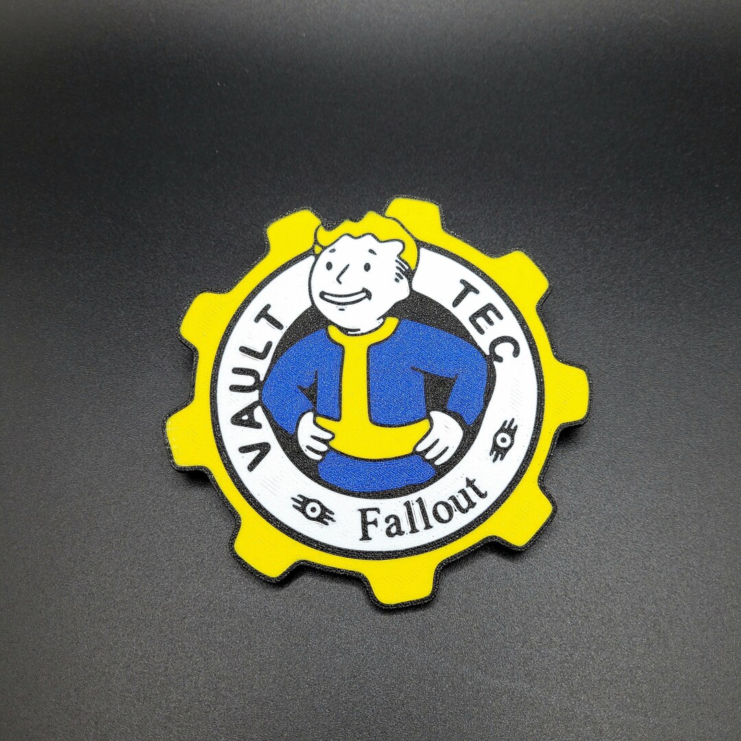 Fallout Coaster Vault Set of Vault Boy Coasters Decoration Home Decor ...