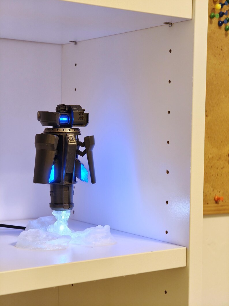 Shredder ARC – Futuristic LED Drone Sculpture | 3D Printed Sci-fi ...