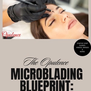 Microblading E-book, Hairstroke Technique, Brows Tattoo E-book, Learn Microblading With Videos ...