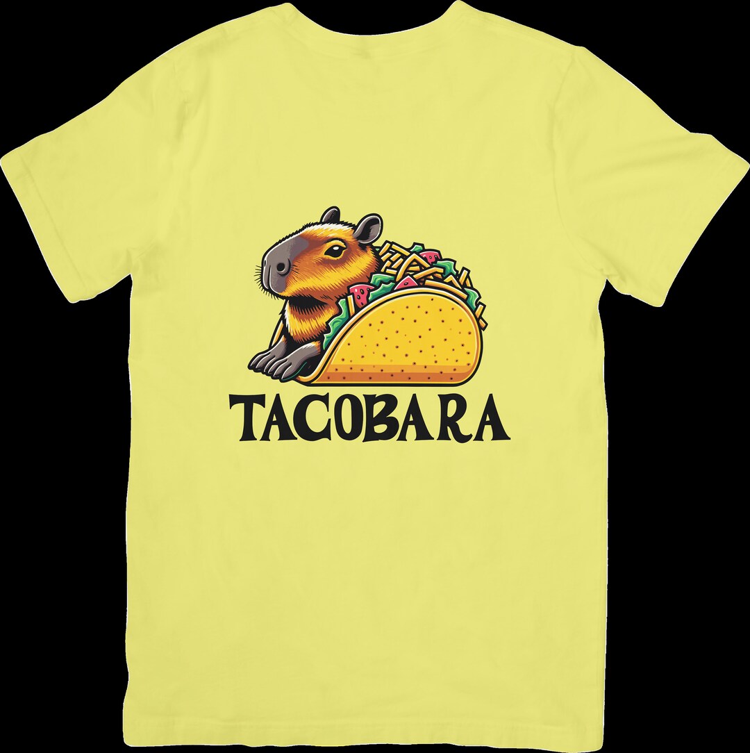 Tacobara; Capybara in a Taco - Etsy