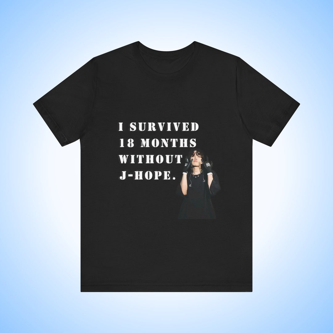 BTS Shirt, Jhope, BTS J-hope Funny Shirt, K-pop Merch I Survived 18 ...