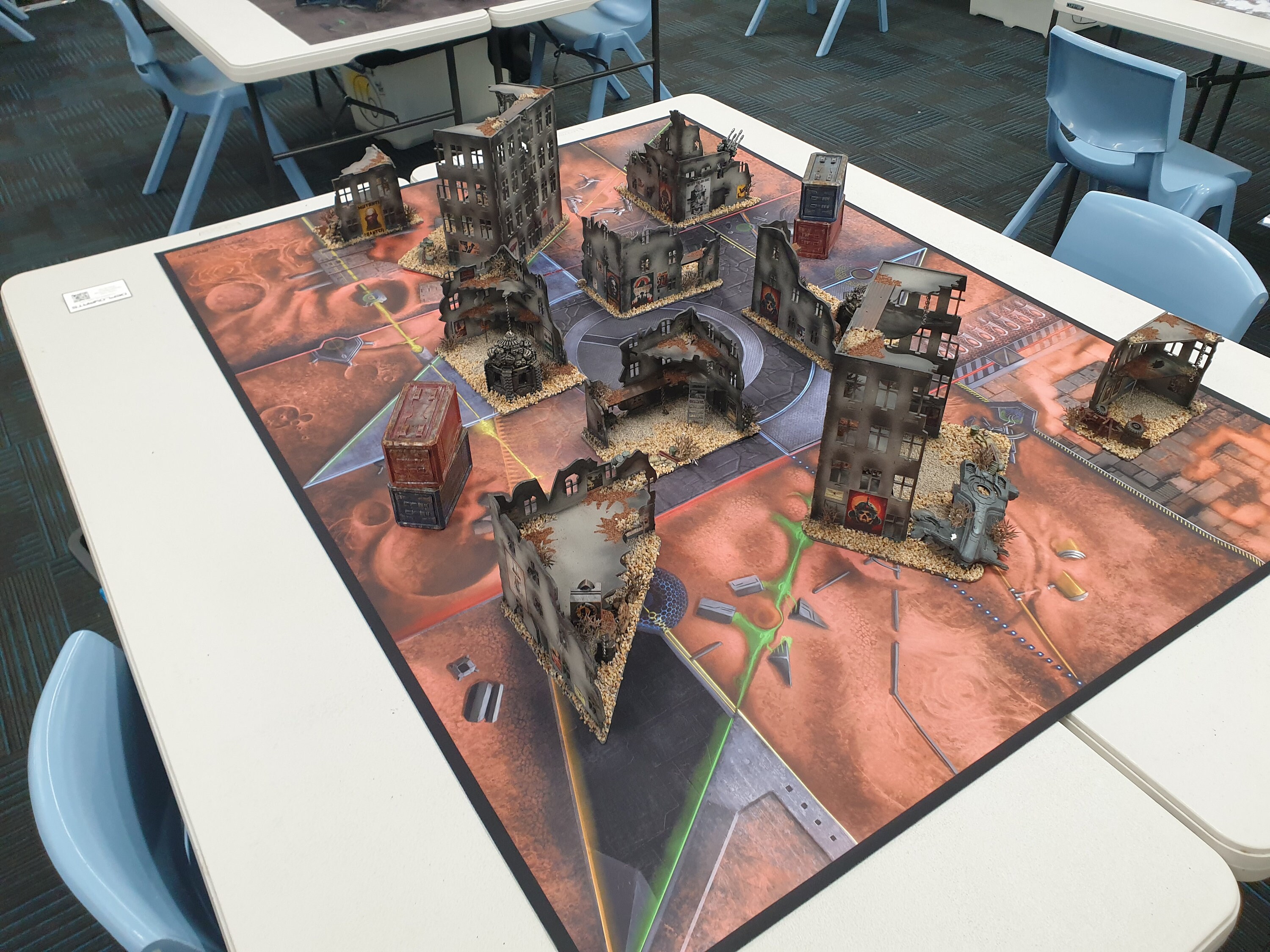 Double Sided Urban Warzone and Red Planet Warhammer 40k Competitive ...