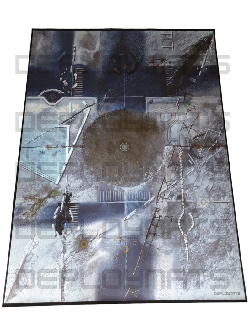 Double Sided Urban Warzone and Red Planet Warhammer 40k Competitive ...