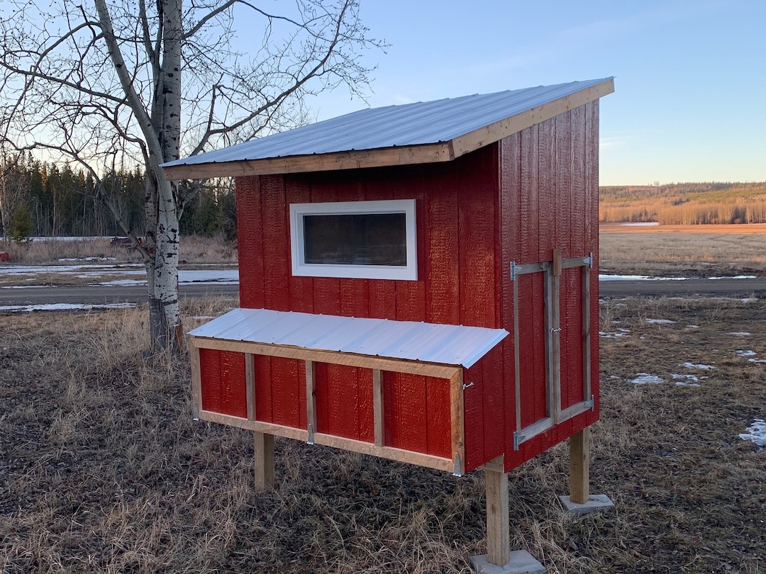 Chicken Coop Plan With Detailed PDF Instructions. Easy to Build and Can ...