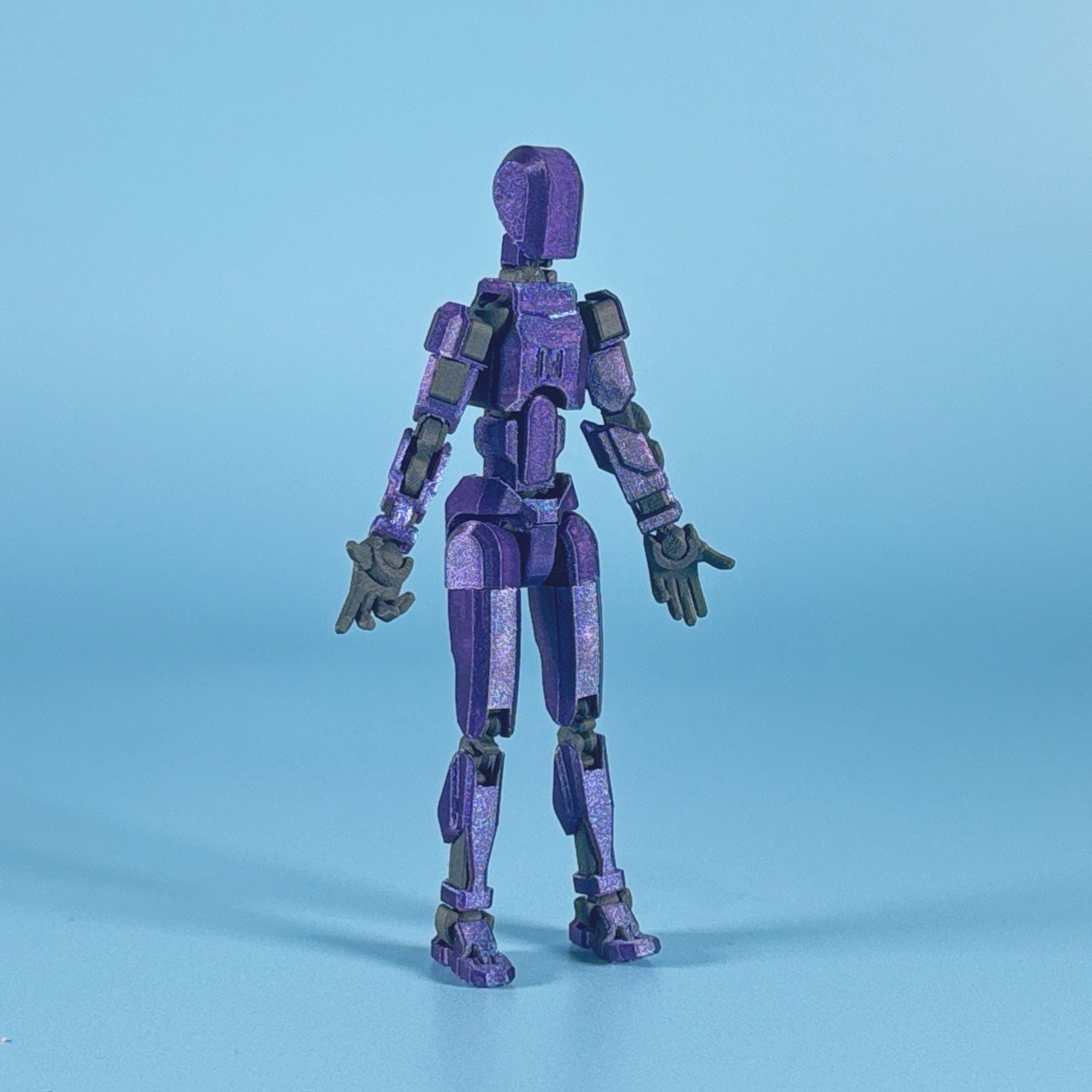 Dummy 13 V2 Galaxy Purple W/ Carbon Fiber assembly Required Articulated ...