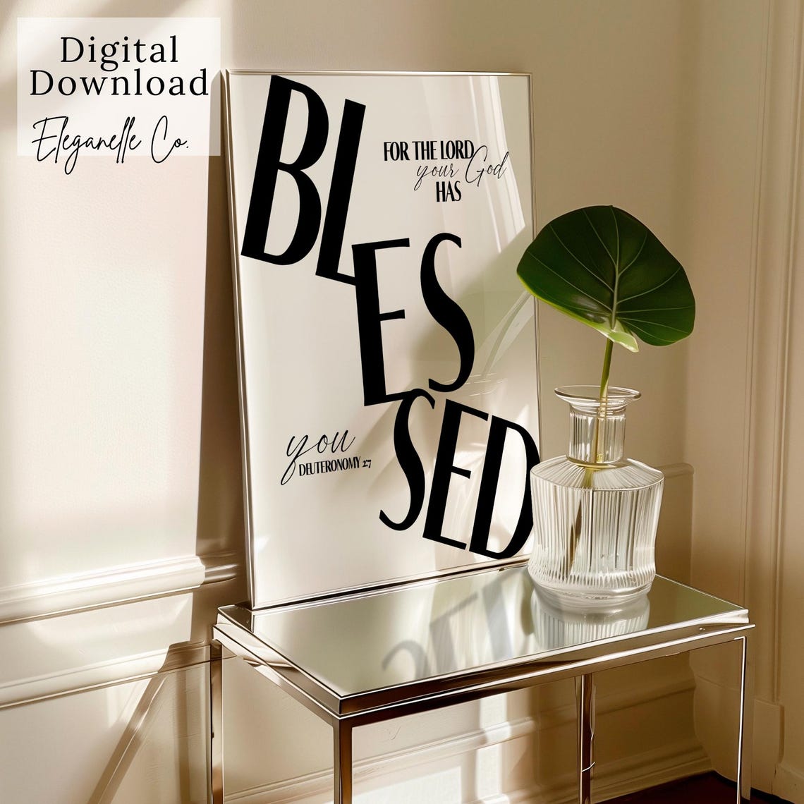 Christian Digital Wall Art Minimalist Christian Art Faith Inspired ...