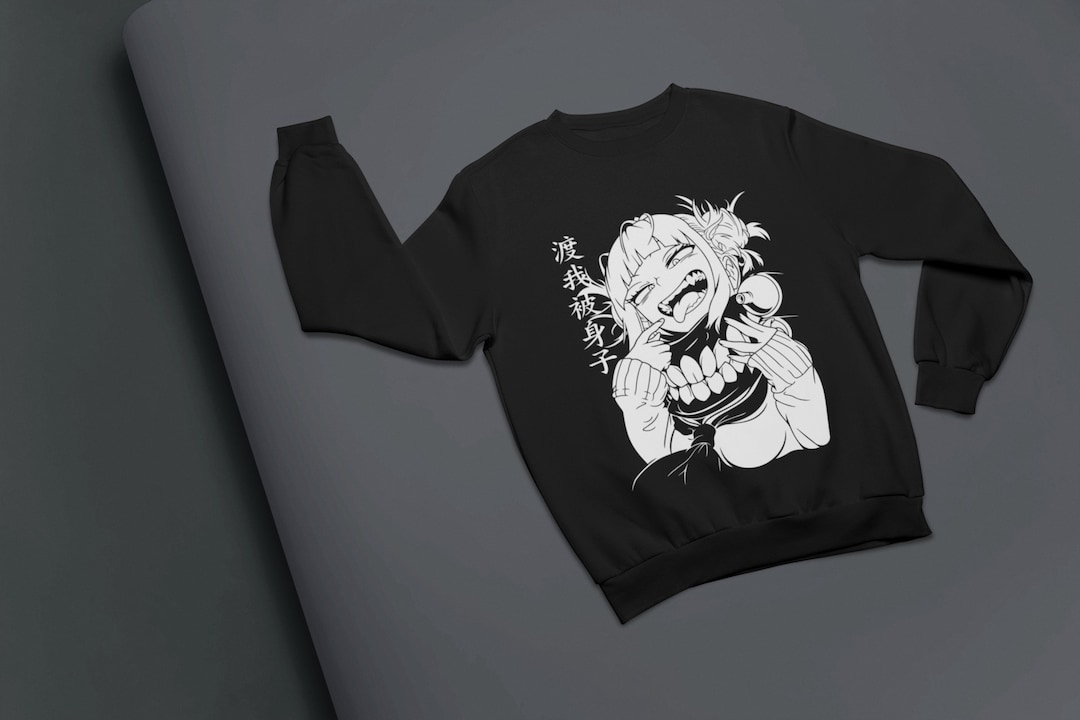 Himiko Toga Sweater MHA Villain Style for Streetwear - Etsy