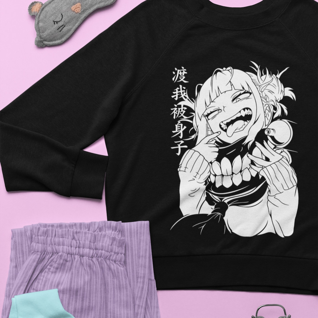 Himiko Toga Sweater MHA Villain Style for Streetwear - Etsy