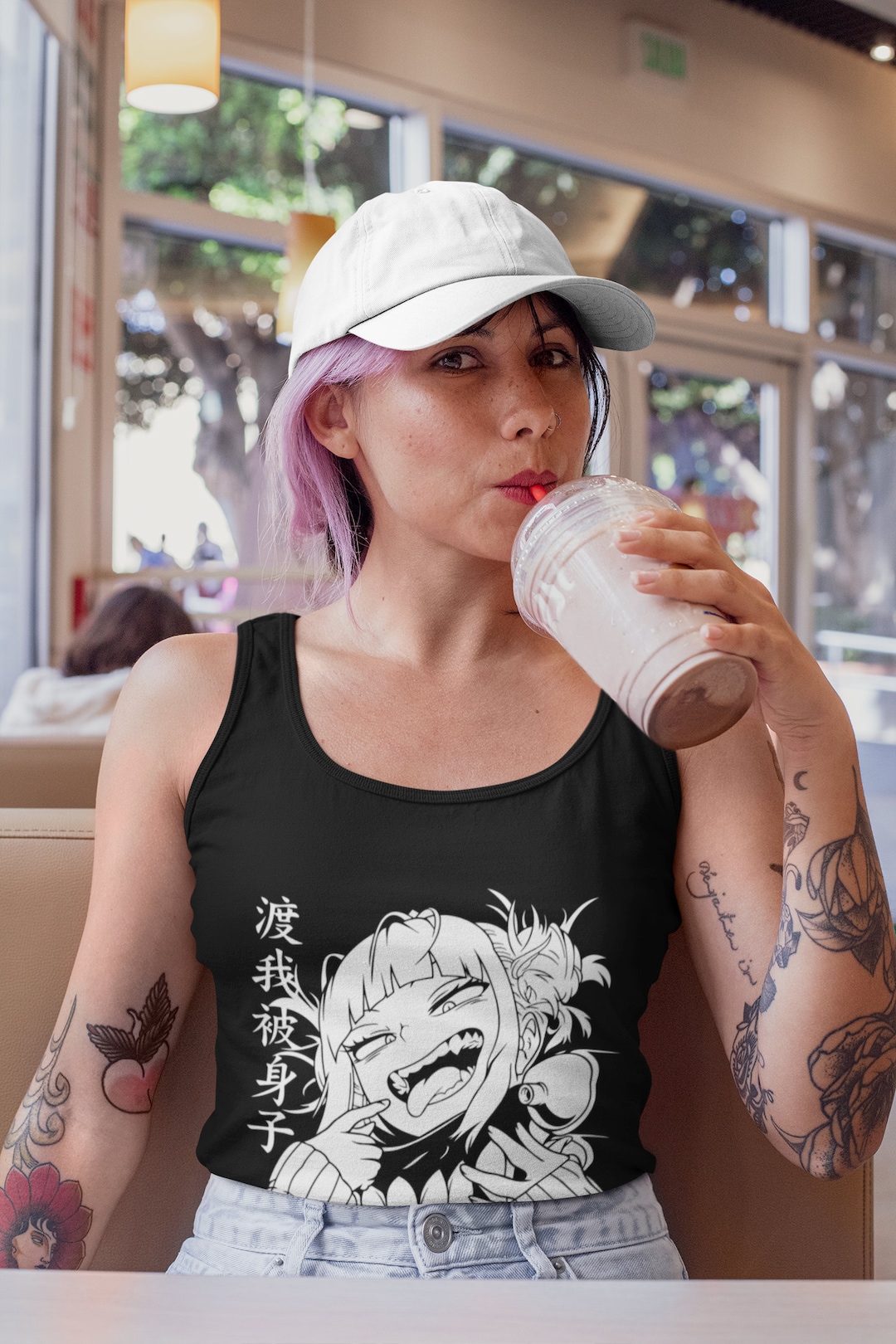 Himiko Toga Tank Top Unique MHA Villain Streetwear - Etsy